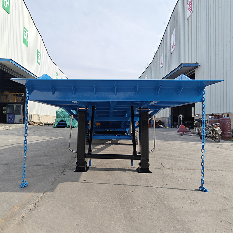 Movable Hydraulic Container Offloading Ramp For Forklifts - 6t To 10t ...