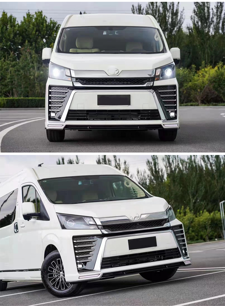 2019 Hiace Super Grandia Modellista Facelift Body Kit - Pp Material ...