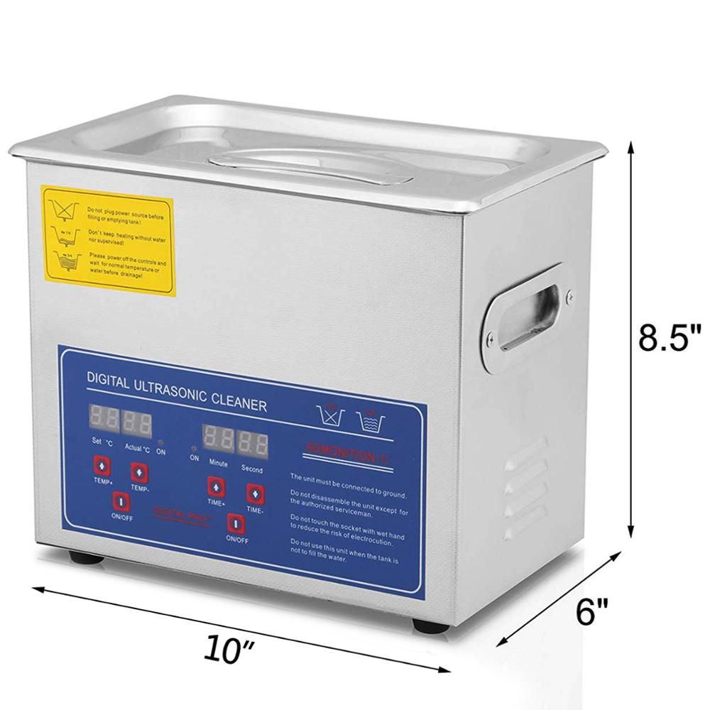 Professional 3l Ultrasonic Jewelry Steam Cleaner - Automatic Glasses ...