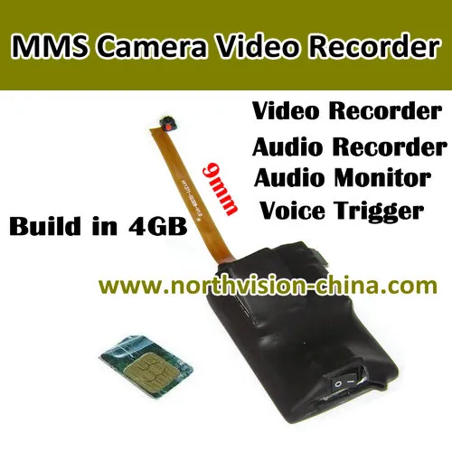 Audio Monitoring Video Recording Gsm Mms Camera, High Quality Audio ...