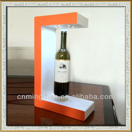 Magnetic Floating Bottle Display.led Magnetic Levitation Bottle Display ...