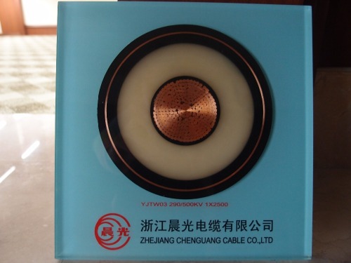 500kv Longitudinal Water-resistant Power Cable Of Xlpe Insulated ...