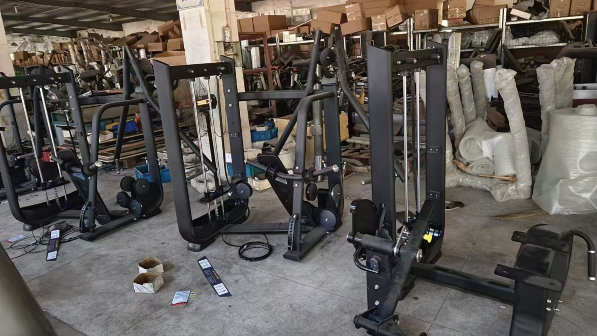 Ganas Fitness Equipment: Assembly and Testing of High-End VS Series ...
