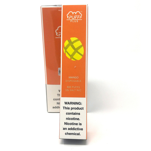 Puff Plus อุปกรณ์ Vape แบบใช้แล้วทิ้งพร้อมรสผลไม้ คุณภาพสูง Puff Plus ...