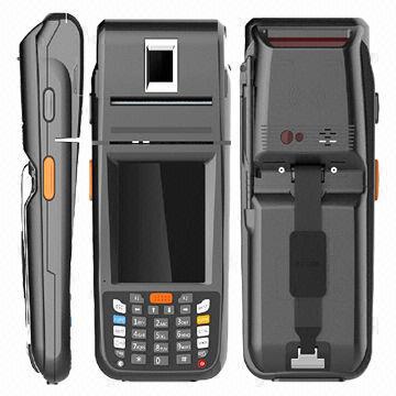 Pos Terminals With Fingerprint Barcode, Rfid, Nfc, 3g, Gps, Wi-fi, 3 ...