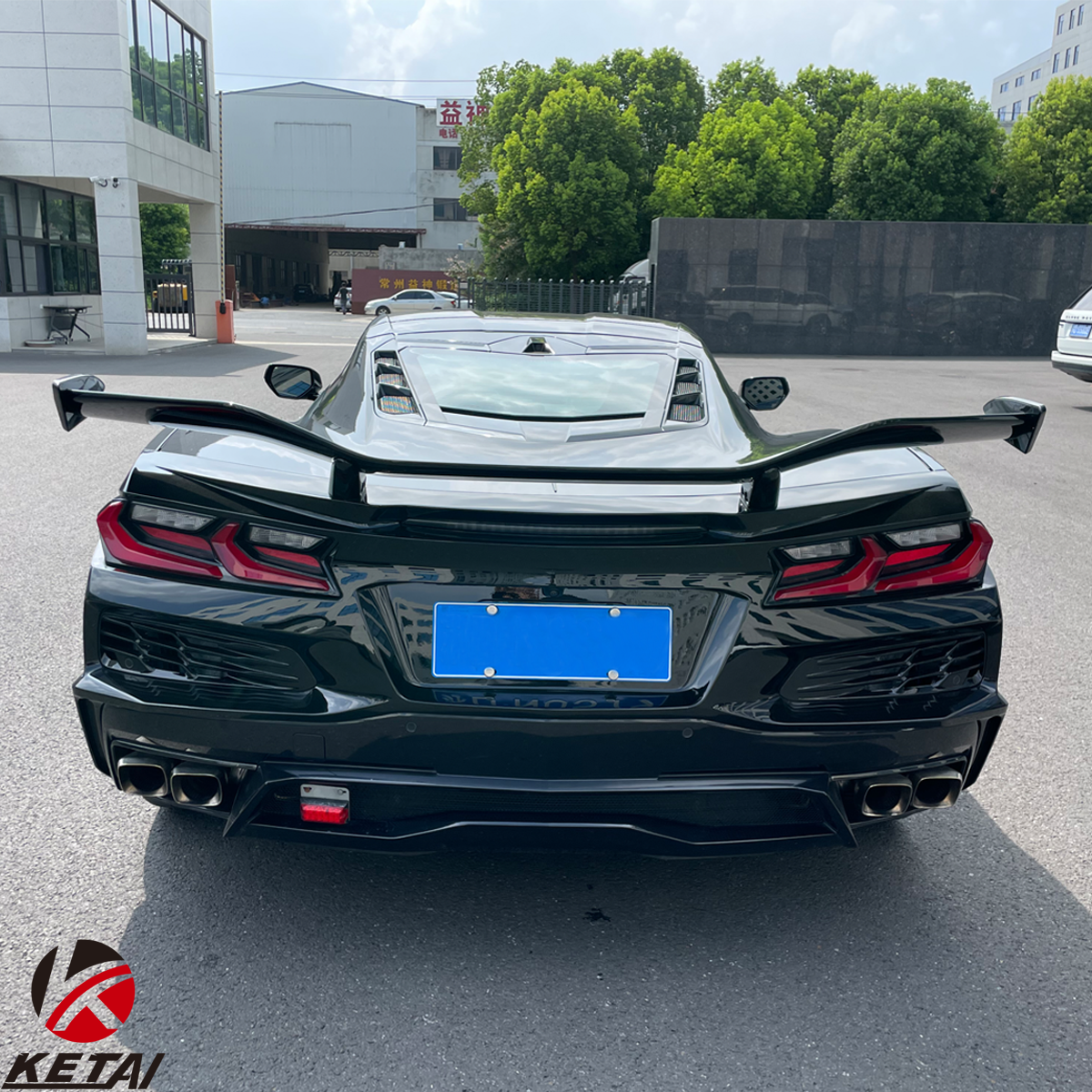 Chevrolet Corvette C8 Z06 Style Rear Bumper Kit, High Quality Chevrolet ...