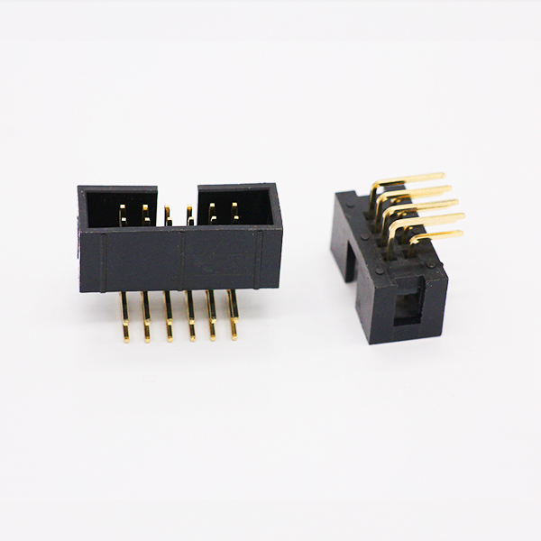 Right Angle Simple Box Header Connector, High Quality Right Angle ...