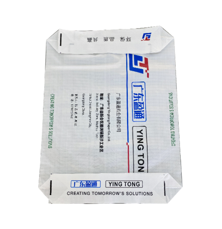 Plastic Woven Square Bottom Valve Pocket, High Quality Plastic Woven ...