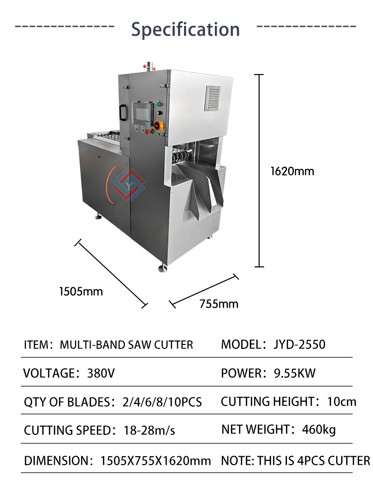 Electric Butcher Meat And Bone Cutting Machine With 4pcs Bow Saw, High ...