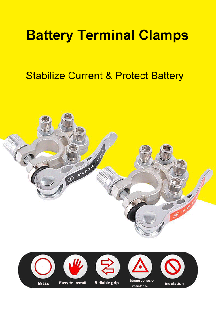 Car Battery Terminals Connectors Clamps Quick Release, High Quality Car ...