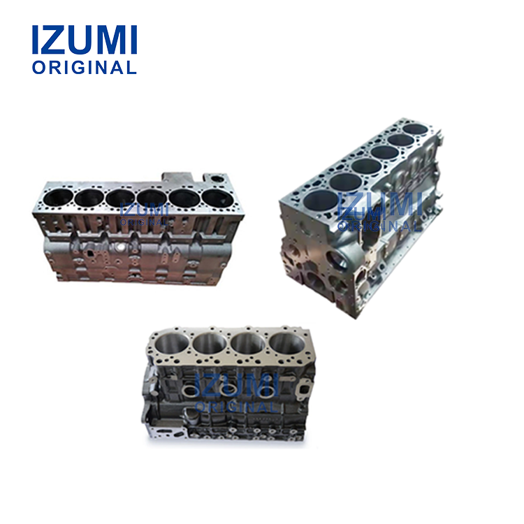 Kubota Engines V2003 V2203 V2403 V2607 V3300 V3307 용 Izumi 오리지널 실린더 블록 ...