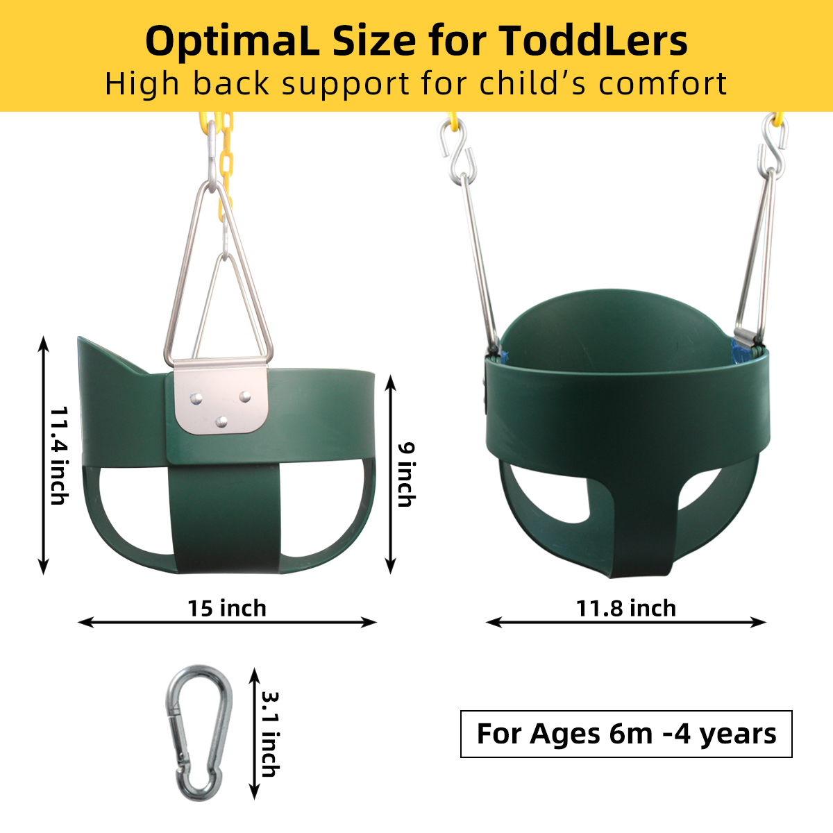 Playground Kids Tree Swing Baby Swing Seat, High Quality Playground ...