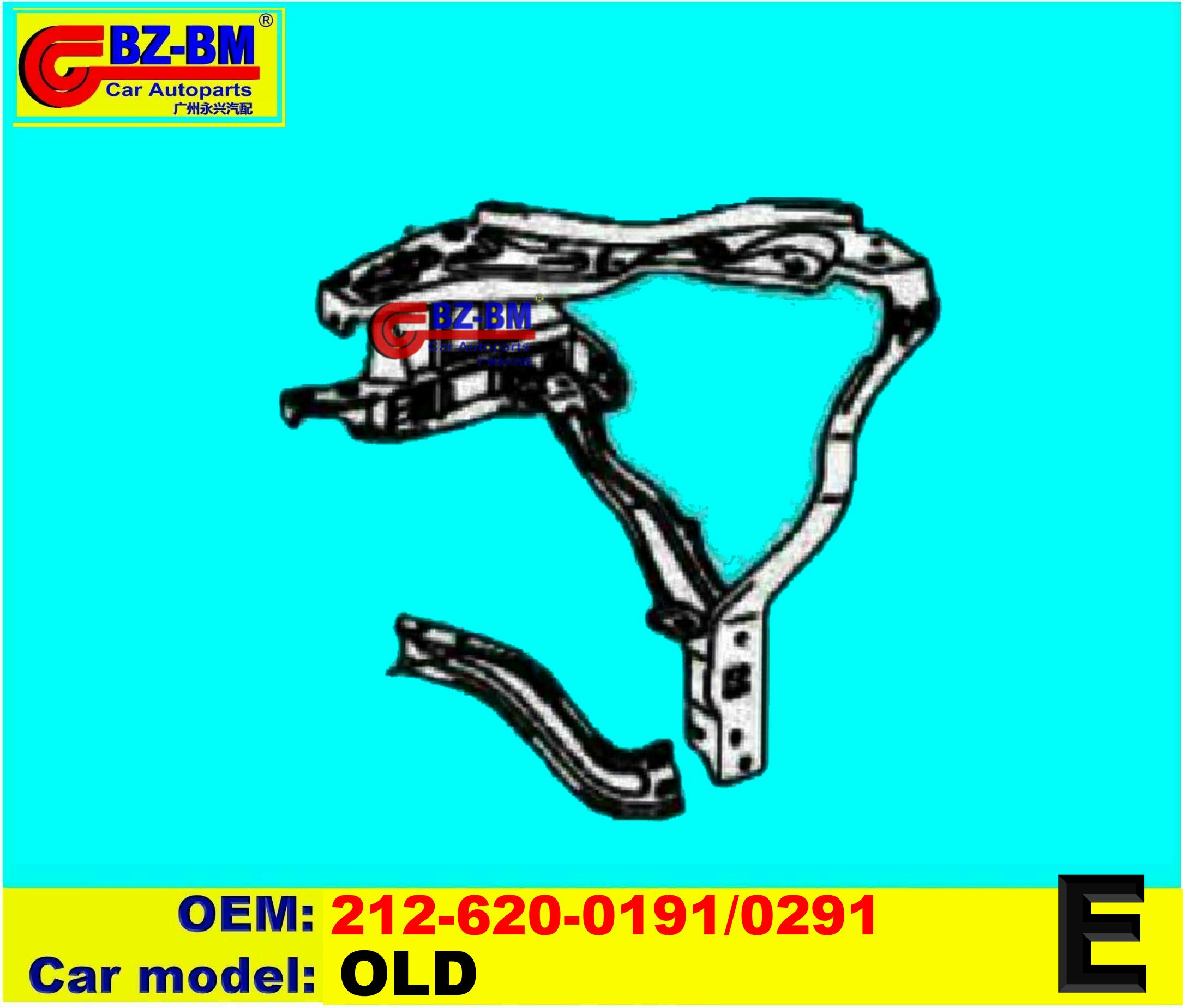 Front Bumper Reinforcer Bar And Left Headlight Bracket For Benz F10 F30 ...