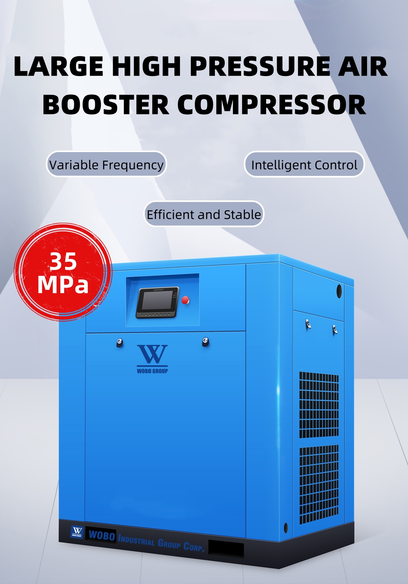 Low Vibration Semi-hermetic Compressor With Air Dryer: 500l, 50cc ...