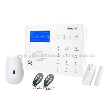 Intruder Alarms, Lcd Display, 40 Zones, Contact Id Gsm Pstn Module ...