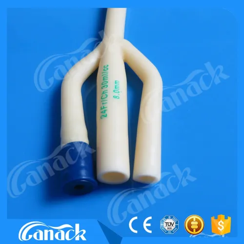 2-way And 3-way Latex Indwelling Urethral Catheter Foley Catheter, High ...