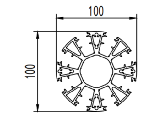 Customized Router Aluminum Profile Extrusion Dies, High Quality ...