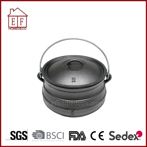 South Africa Cast Iron Belly-shaped Potjie Size 3, High Quality South ...