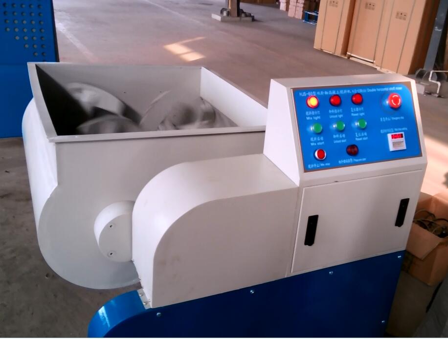 Forced Double Horizontal Shaft Laboratory Concrete Mixer, High Quality ...