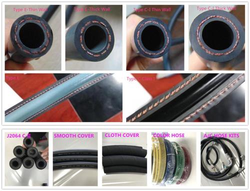 Thick Wall Rubber Hose 5 Layers Auto Ac Rubber Hose, High Quality Thick ...