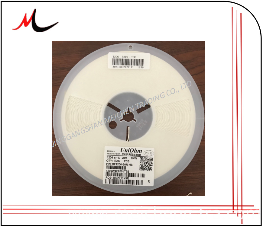 Original Surface Mount Package chip resistor 1206 Series China Manufacturer