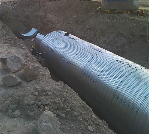 Assembled Corrugated Metal Culvert Pipe Easy To Install, High Quality ...