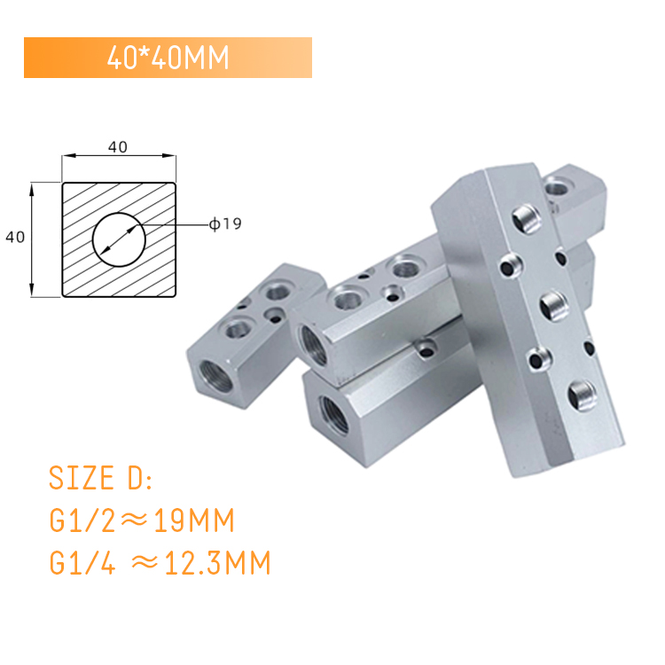 Aluminum Pneumatic Air Manifold, High Quality Aluminum Pneumatic Air ...