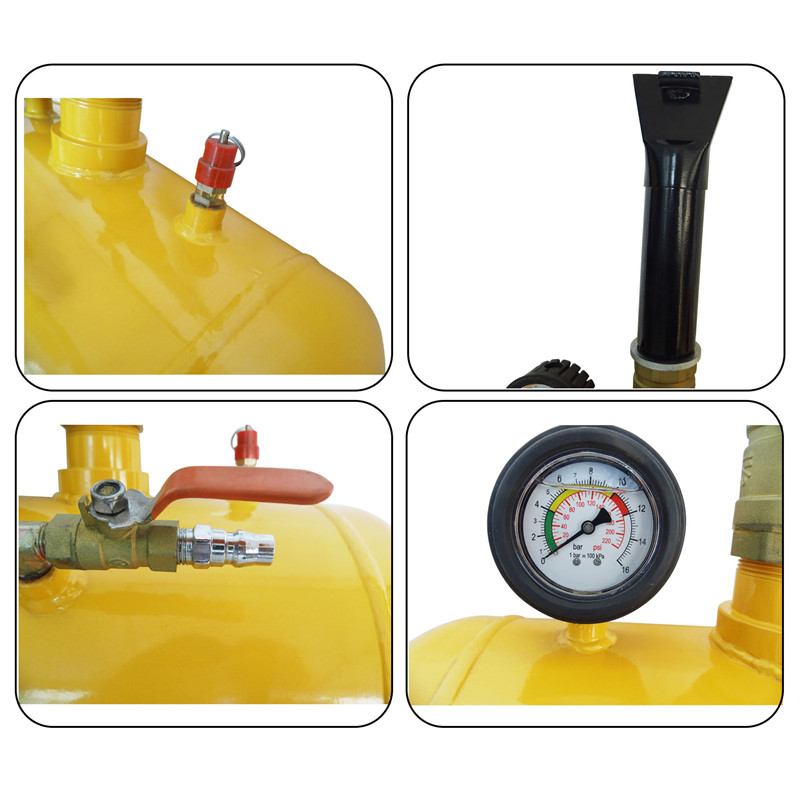5 Gallon Inflatable Tire Bead Blaster Seater & Air Tank Booster, High ...
