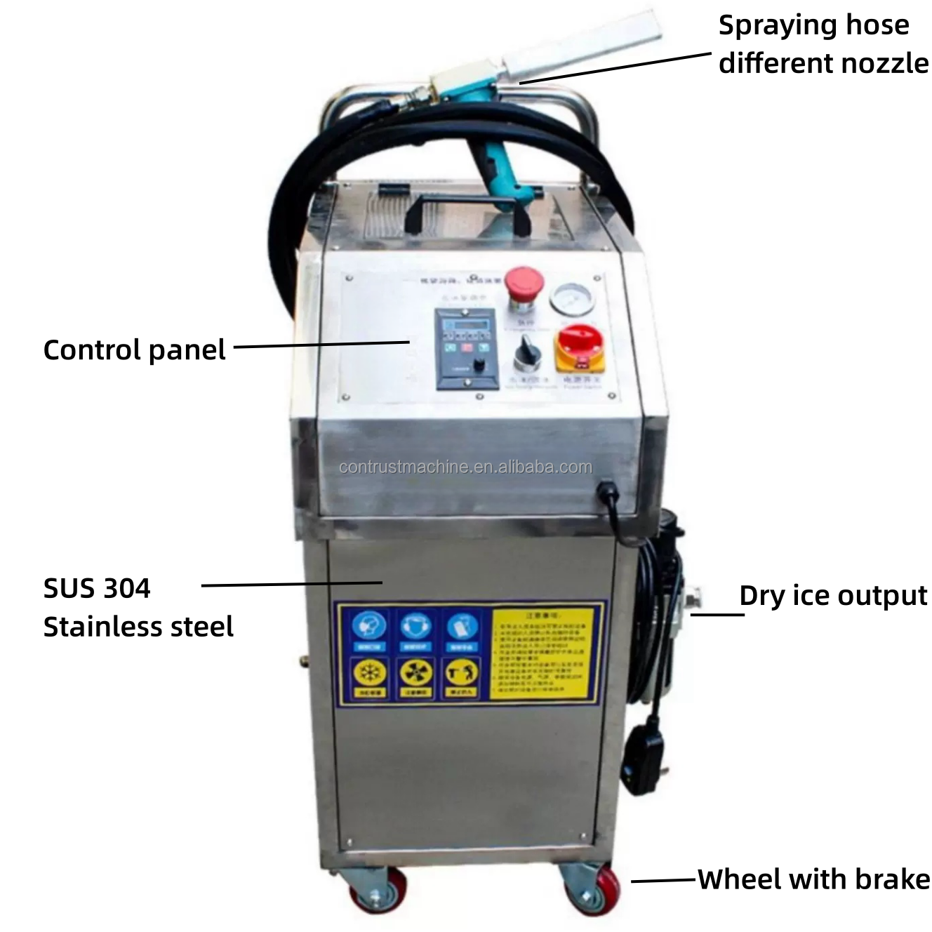 Dry Ice Blasting Machine Cleaning, High Quality Dry Ice Blasting ...