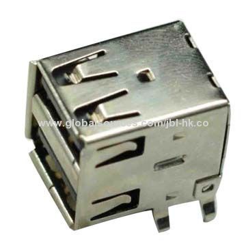 Smt Usb Connector With A-type 2.0, Female, 30v Dc 1a Rating, 3,000 ...