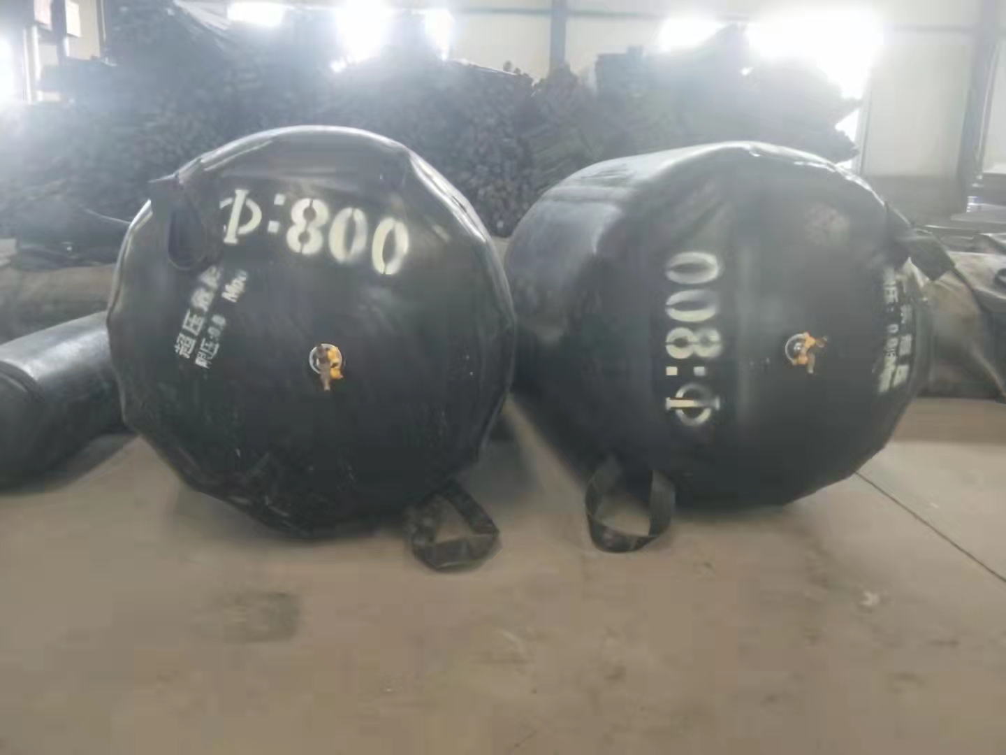 Inflated Culvert Formwork: Inflatable Rubber Balloons For Concrete ...