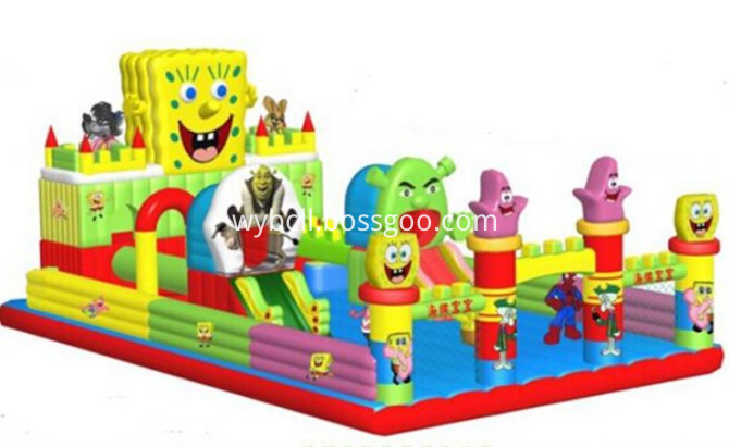 Large Inflatable Bounce Castle For Kids, High Quality Large Inflatable ...