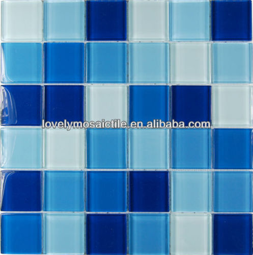 Blue Swimming Pool Glass Tile, High Quality Blue Swimming Pool Glass ...