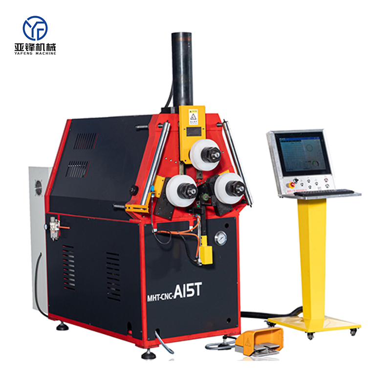 High Speed Anchor Bolt Rod Threading Machine - Two Axis Thread Rolling ...