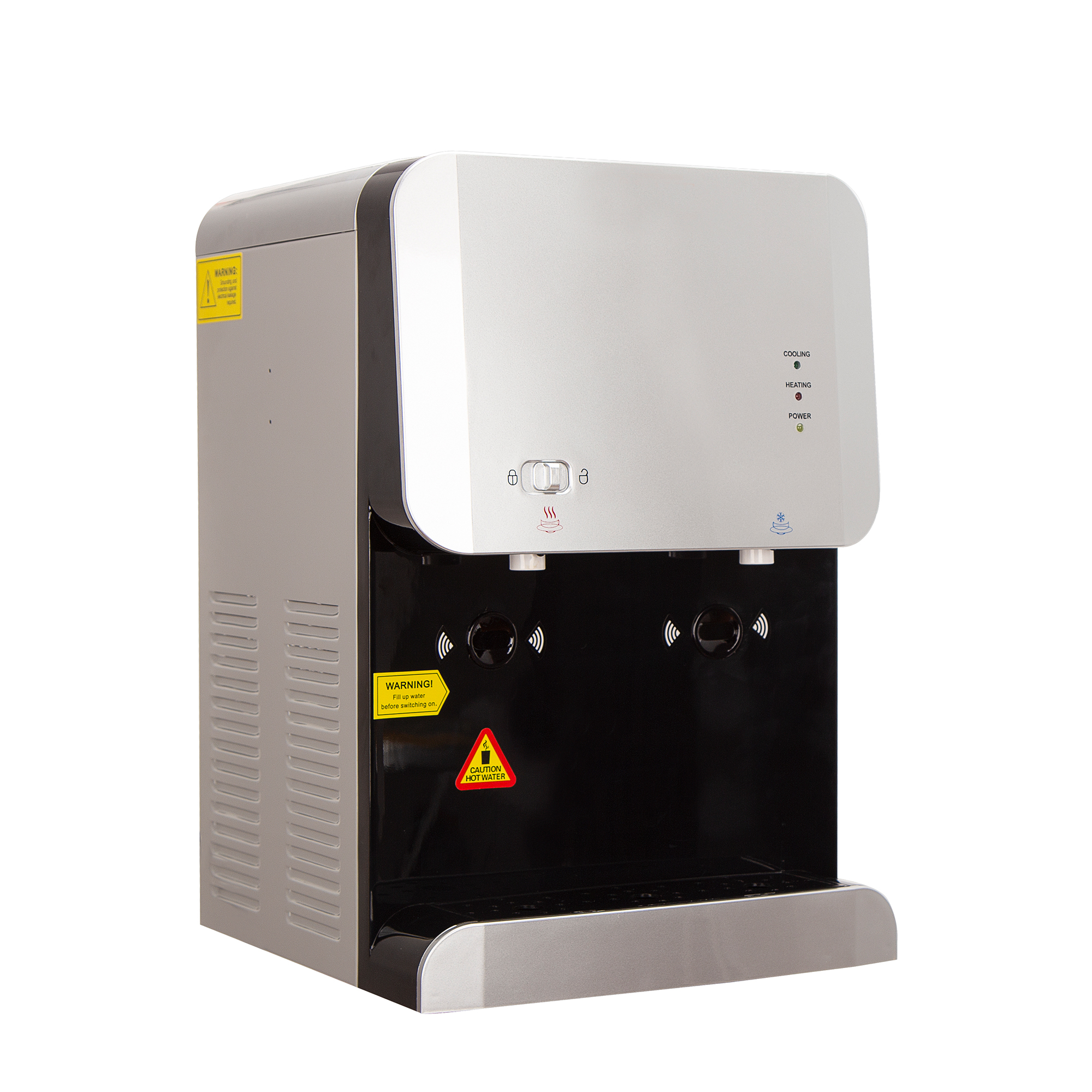 Hands-free Contactless Sensor-activated Compressor Desktop Water Cooler ...