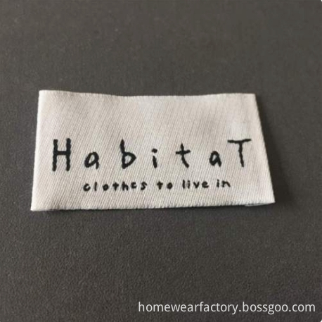 High Density Woven Main Label Soft Edge, High Quality High Density ...
