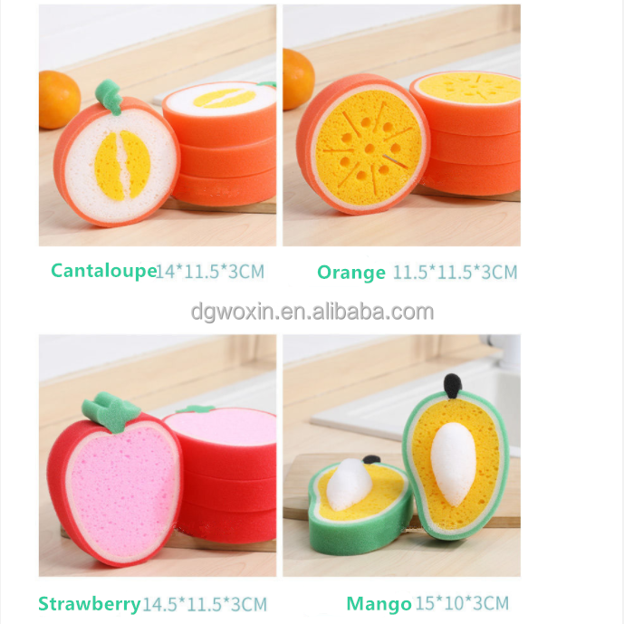 Colorful Sustainable Donut-shaped Multi-purpose Kitchen Cleaning Sponge ...