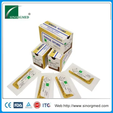 Surgical Sutures Chromic Catgut Absorbable Natural, High Quality ...