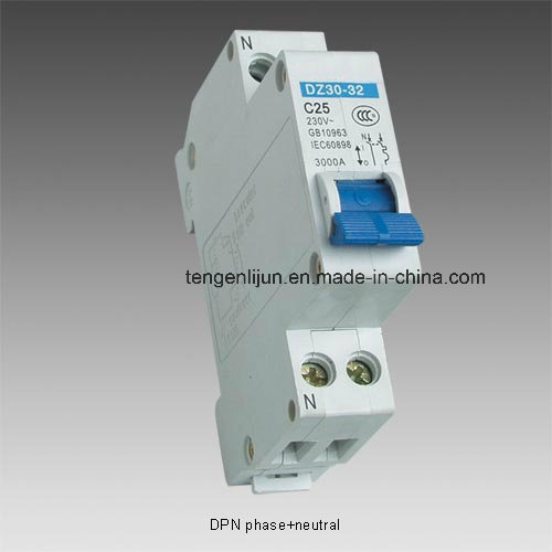 1phase+neutral Micro Circuit Breaker (1p+n), High Quality 1phase ...