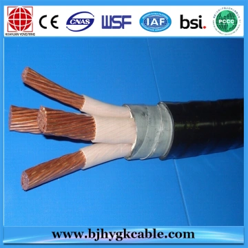 Low voltage copper 4 core armoured cable wire 120mm China Manufacturers ...