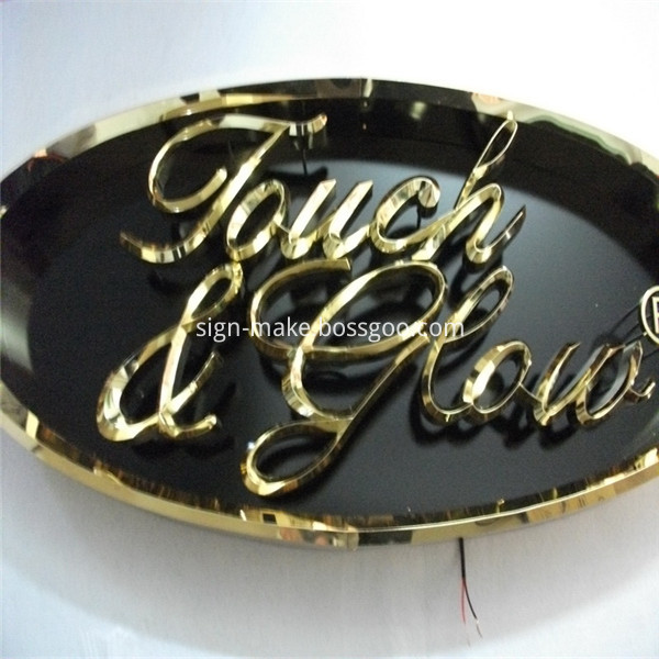 Prismatic Face Steel Metal Channel Letter Signs, High Quality Prismatic ...