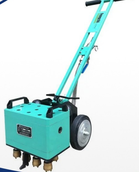 11 Heads Hand Concrete Scabbler Push Scabbler Road Bridge Scabbler ...