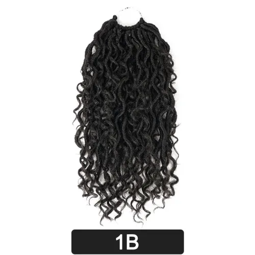 River Locs Crochet Braids Twist Hair Natural Deep Faux Locs Crochet ...