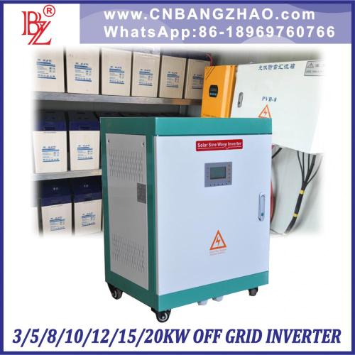220vac 3 Phase Off Grid Solar Inverter With Hybrid Load, High Quality ...