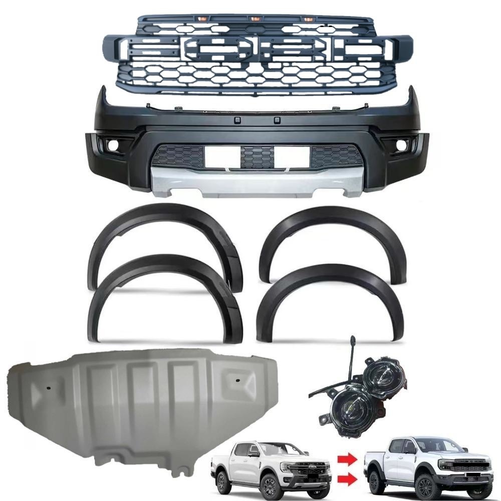 Ranger T9 2022+ Bumper Body Kit Upgrade To Raptor Face-lift Bodykit ...