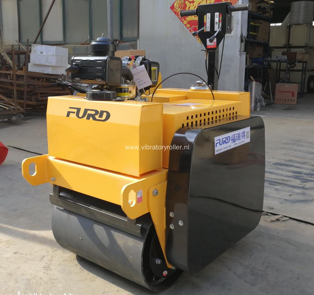 Double Wheel Mini Vibratory Roller Compactor