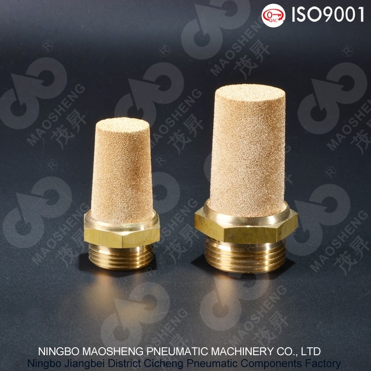Sintered Brass Porous Air Breather Vents Silencer, High Quality ...
