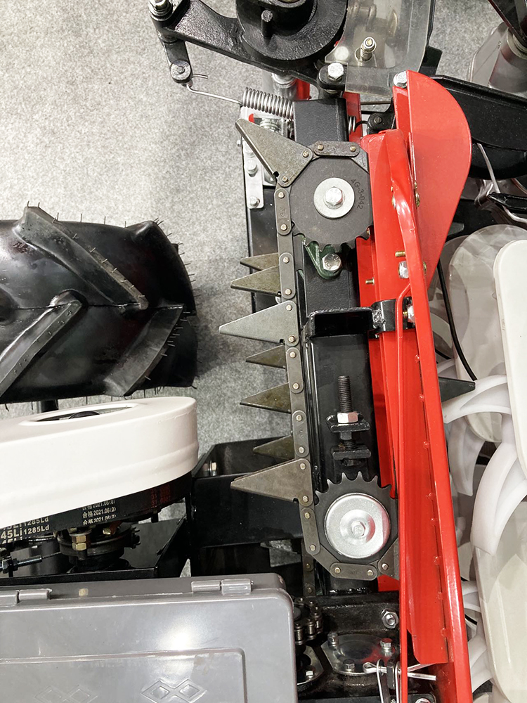 Mini Diesel Grain Harvester: Ripper, Binder, And Reap Rice & Wheat ...