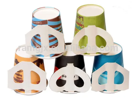 Hot Drink Paper Cup With Handle Making Machine, High Quality Hot Drink ...