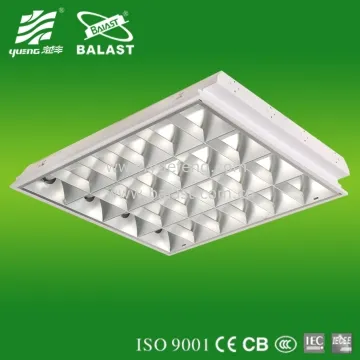 T8 4x18 Grille Fitting Fluorescent Lighting Fixture, High Quality T8 ...